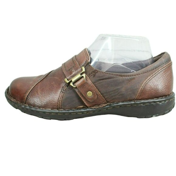 Earth Spirit | Shoes | Earth Spirit Brown Leather Slip On Casual ...
